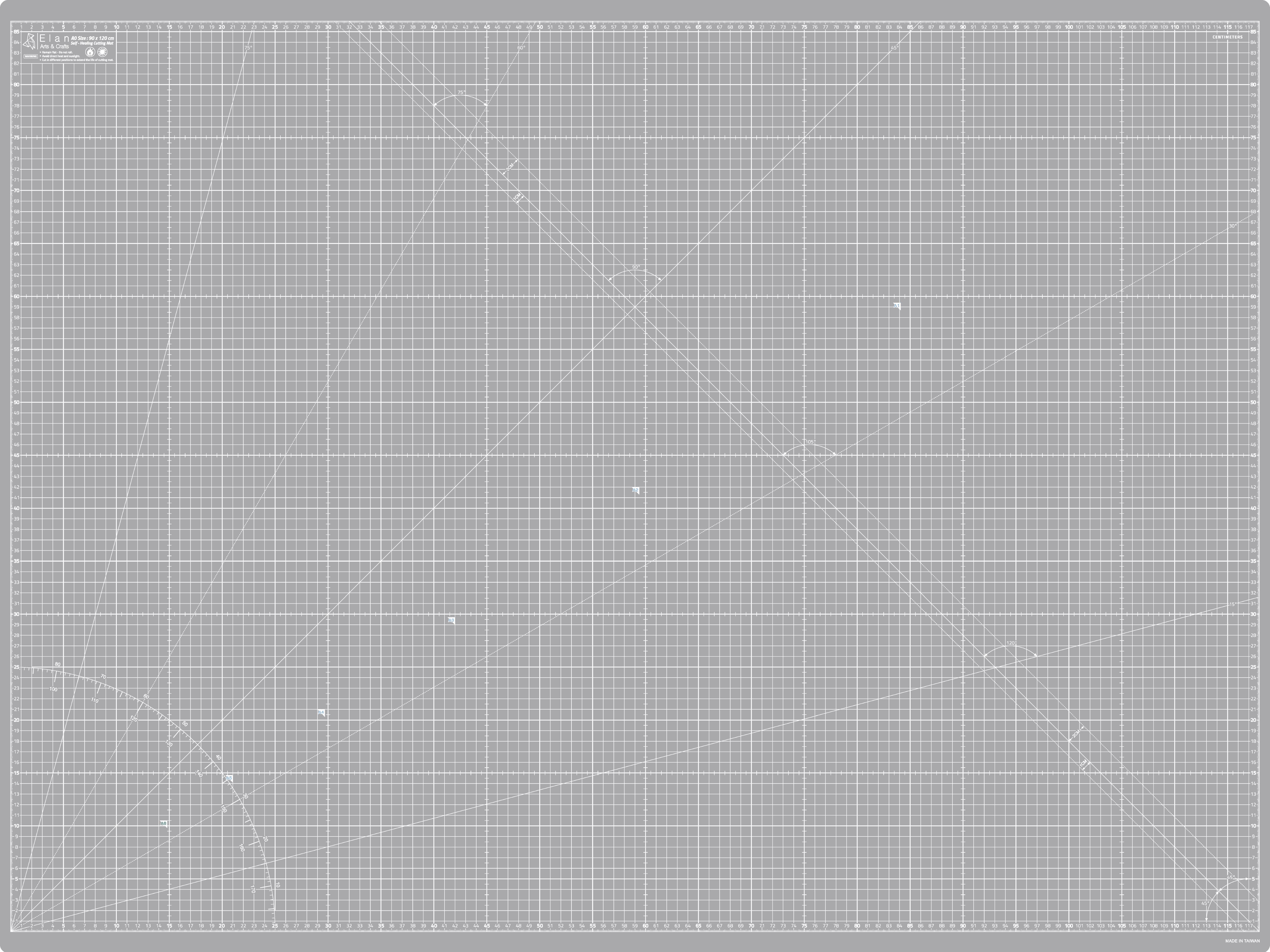 Cutting Mat Grey in A0, A1, A2, A3 and A4. – ElanSupplies